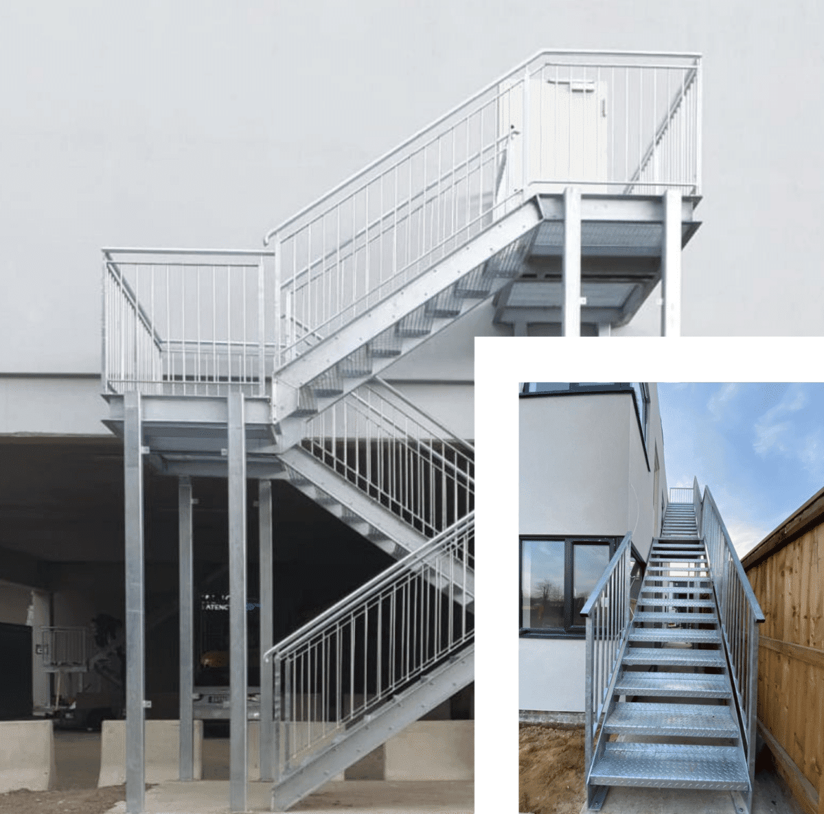 Fire Escape Stairs - Metal Staircases