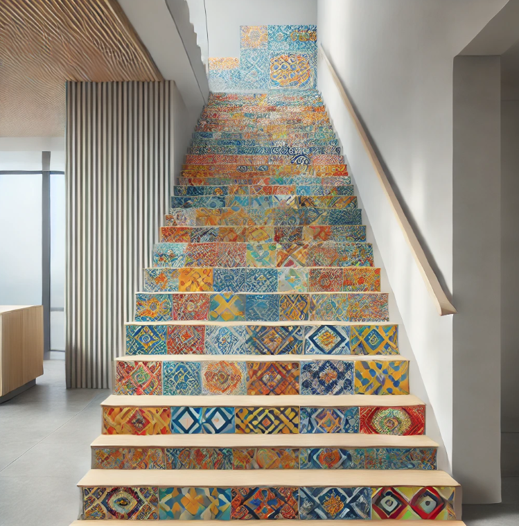 Creative stair tread and riser ideas to transform your home.