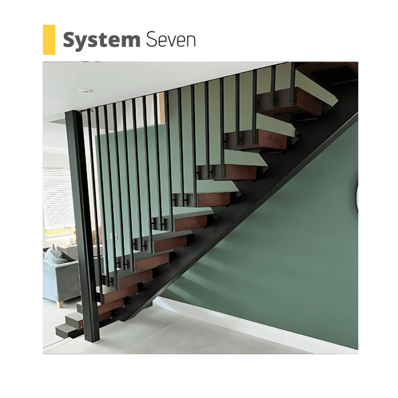 Central Spine Staircase by Continox