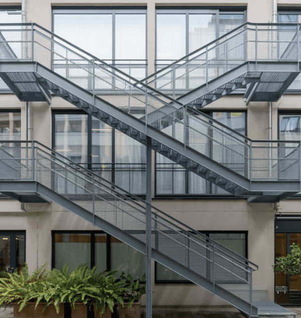 Fire Escape Stairs for Apartments: Safety, Design, and Compliance ...